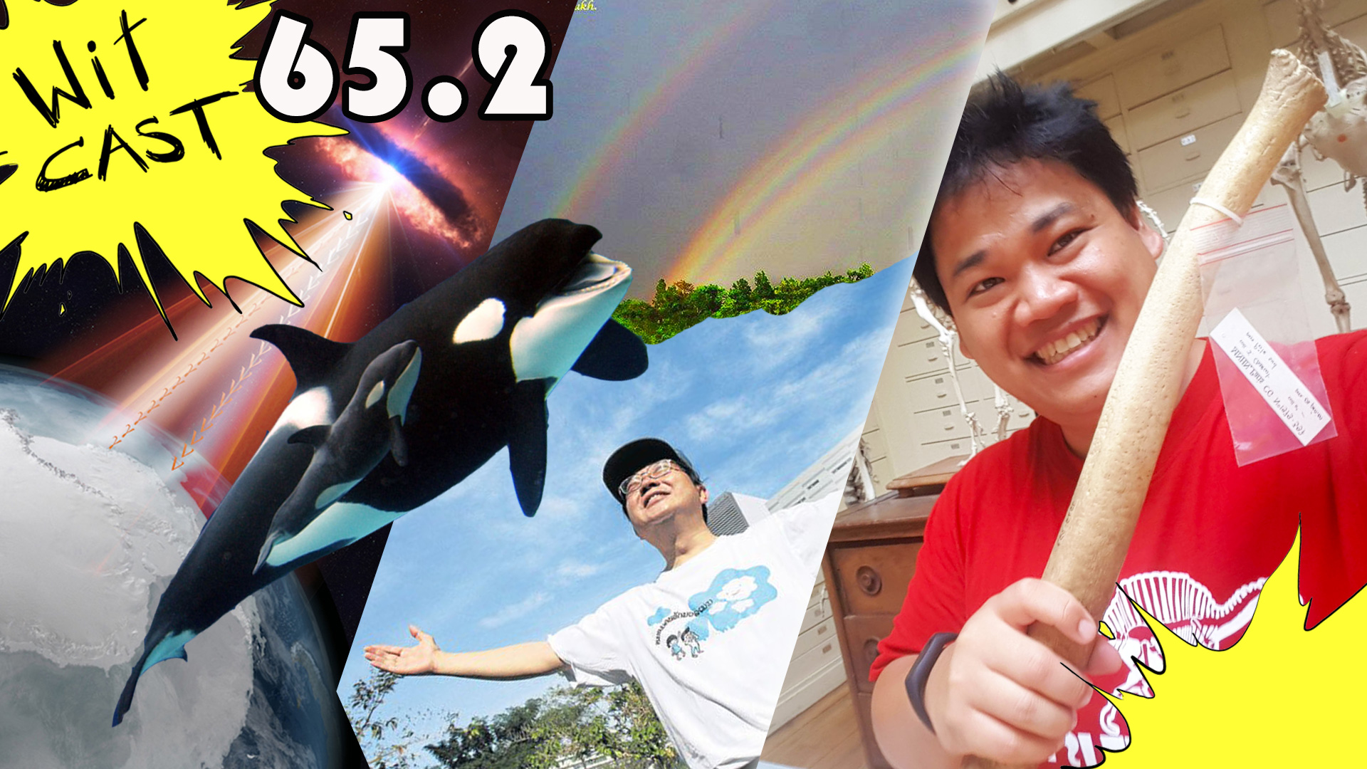 WiTcast 65.2 – WiT news / พี่ชิวเจอรุ้ง / จารย์ป้องเจอลึงค์ – WiTcast